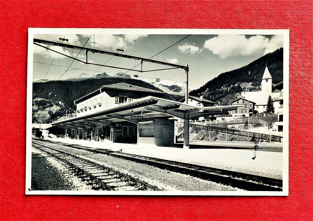 Klosters - Bahnhof - Rhät - 1943ische Bahn - RhB (Gebraucht) in ...