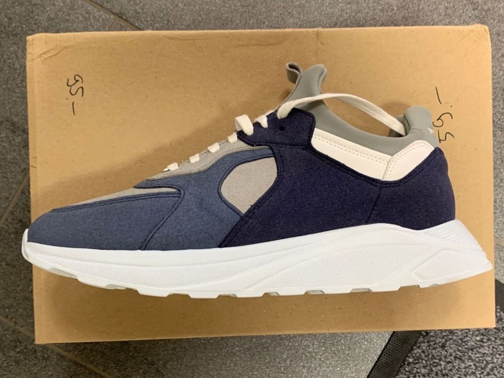 EKN Sneaker Larch blau nachhaltig Grösse 45 (eher 44) | Kaufen auf Ricardo