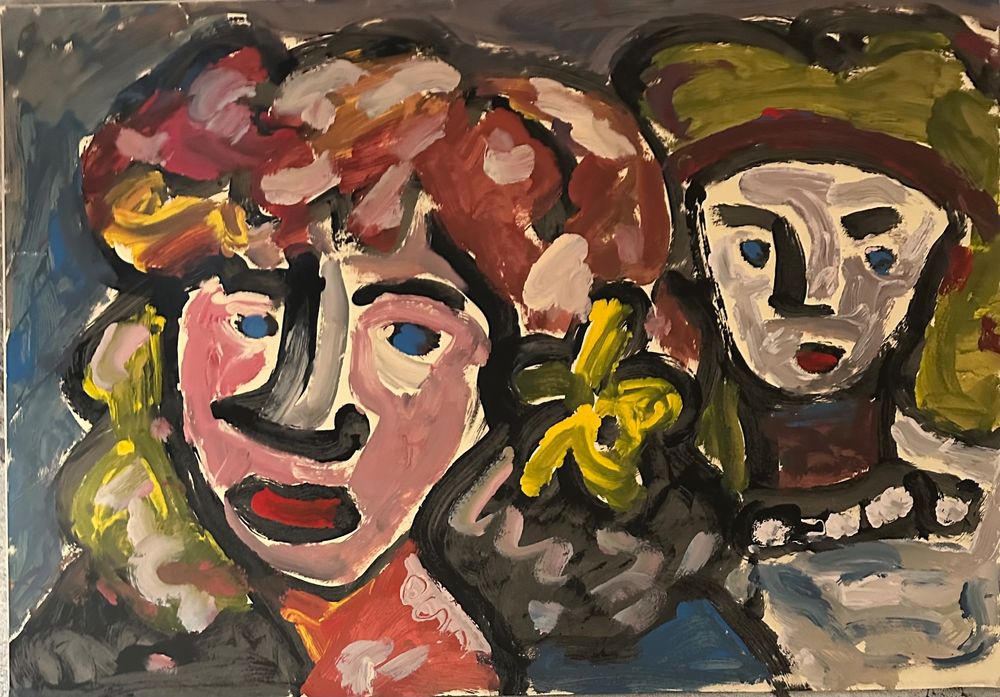 Abstrakte Farbenfrohes Grosse Gemälde | Kaufen auf Ricardo