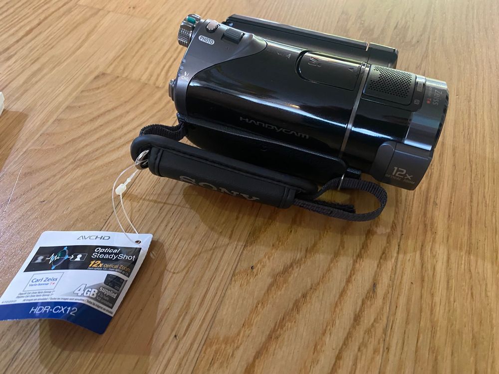 Sony Handycam HDR-CX12E - Full HD - in OVP (Neu und originalverpackt ...
