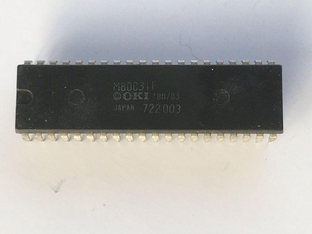 Vintage CPU M80C31F, 8-Bit 12 MHz CMOS (Gebraucht) in Brugg AG für CHF 9 – mit Lieferung auf ...