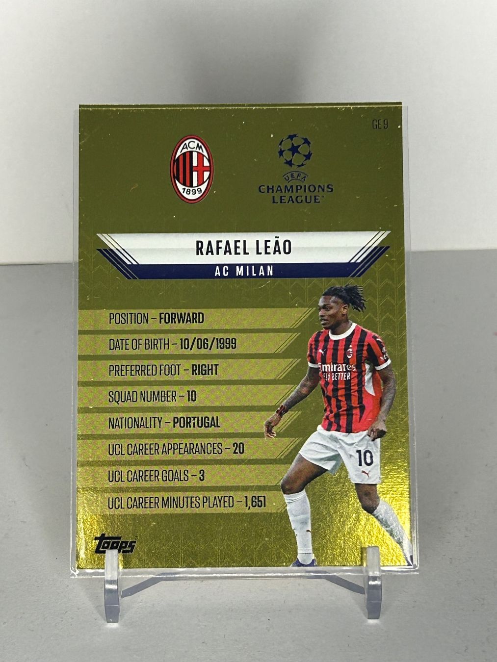 Gold Edge Edition CL 24/25 Rafael Leào (Neu (gemäss Beschreibung)) in ...