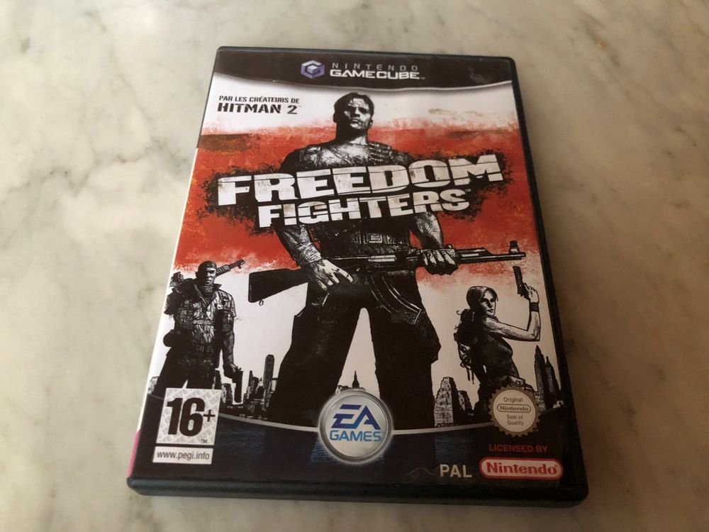 FREEDOM FIGHTERS SPIEL FÜR NINTENDO GAMECUBE FRANZÖSISCH (Gebraucht) in ...