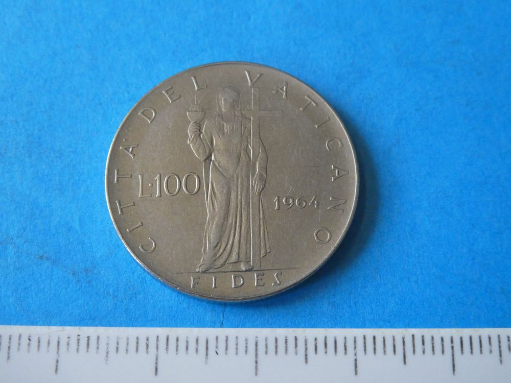 Vatikan 1964, 100 Lire (Neu (gemäss Beschreibung)) in Hinterforst für CHF 1 – mit Lieferung auf ...