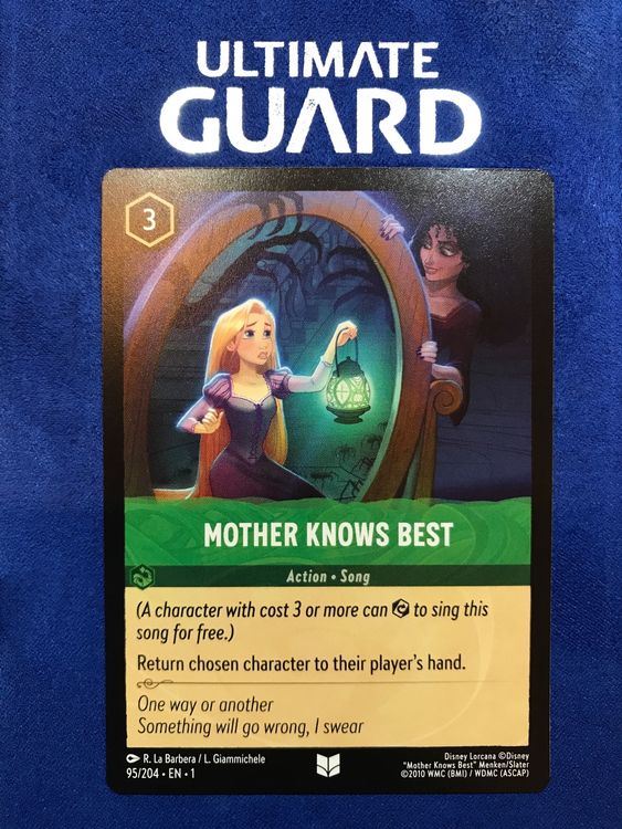 Lorcana TCG - Mother knows Best 095/204 | Kaufen auf Ricardo Lorcana TCG - Mother knows Best 095/204 | Kaufen auf Ricardo