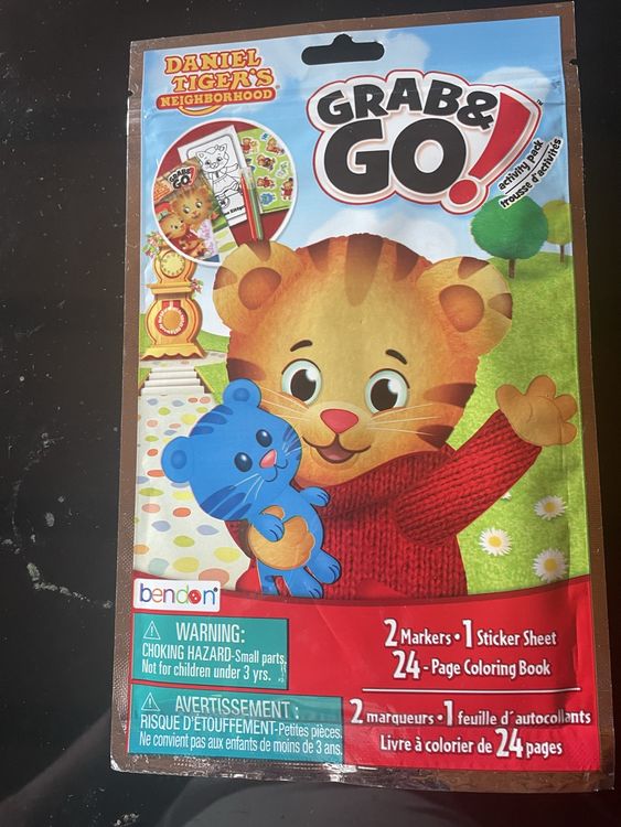 Daniel Tiger's Grab & Go Coloring & Stickers Activity Pack N | Kaufen ...