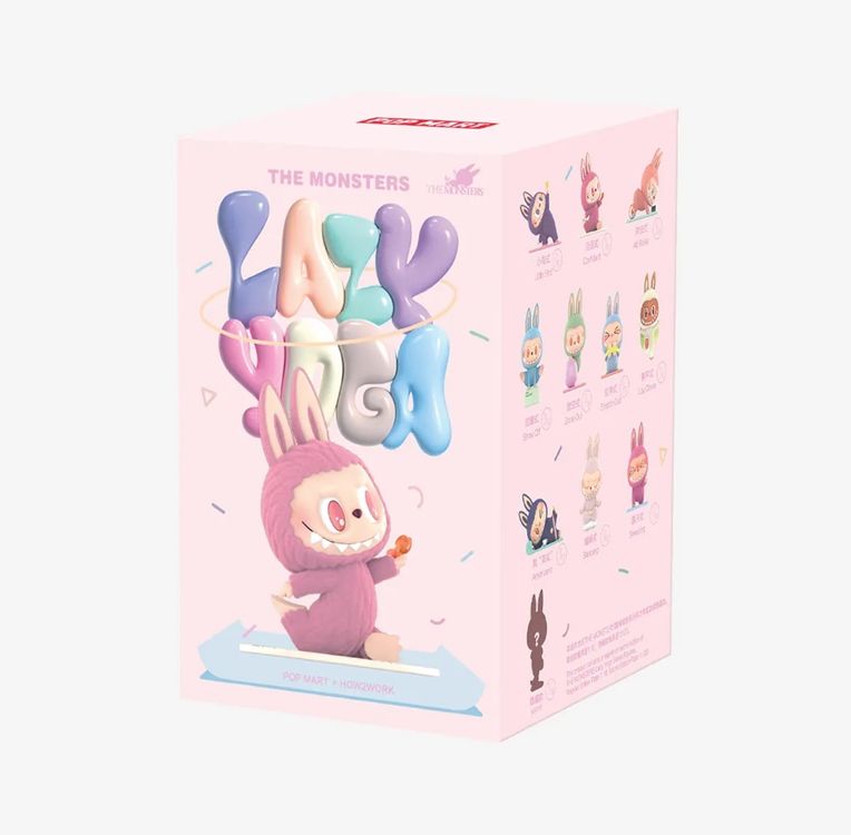 Pop Mart Labubu The Monsters Lazy Yoga Series - Blind Box (Neu und originalverpackt) in ...