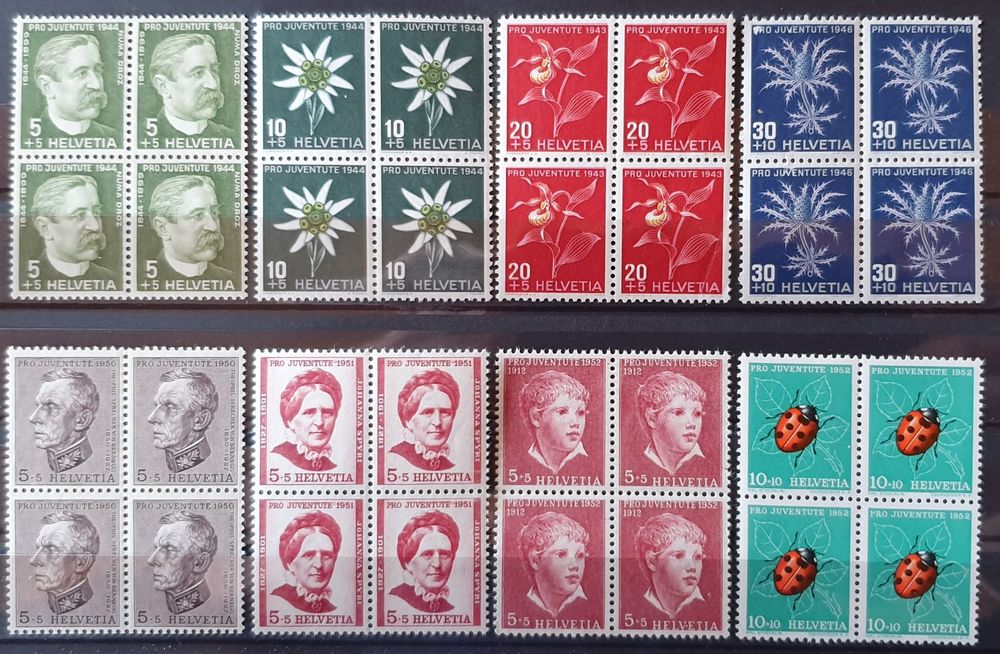 Pro Juventute Viererblock ** (Gebraucht) in Courtepin für CHF 2.1 – mit Lieferung auf Ricardo kaufen