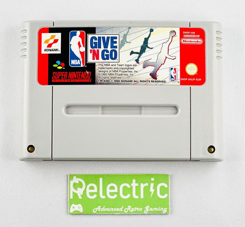 NBA Give ‚N‘ Go PAL Super Nintendo SNES | Kaufen auf Ricardo