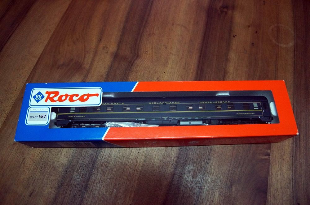 Roco 44839 - CIWL/DB Schlafwagen (Neu und originalverpackt) in ...