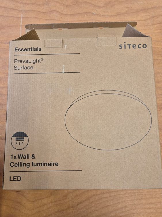LED Wandlampe, Siteco PrevaLight Surface 12W | Kaufen auf Ricardo