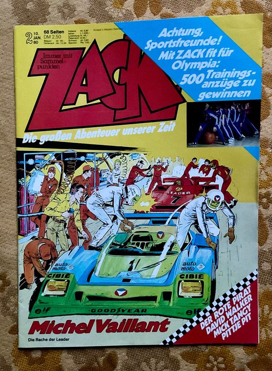 Zack Heft Nr 2 von 1980 | Kaufen auf Ricardo