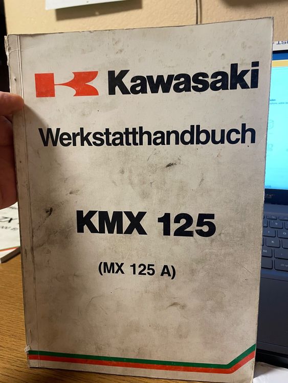 KAWASAKI KMX 125 / MX 125 A - Werkstatt-Handbuch (14) (Gebraucht) in ...