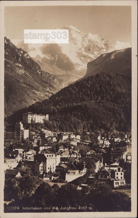 AK Interlaken und die Jungfrau | Kaufen auf Ricardo