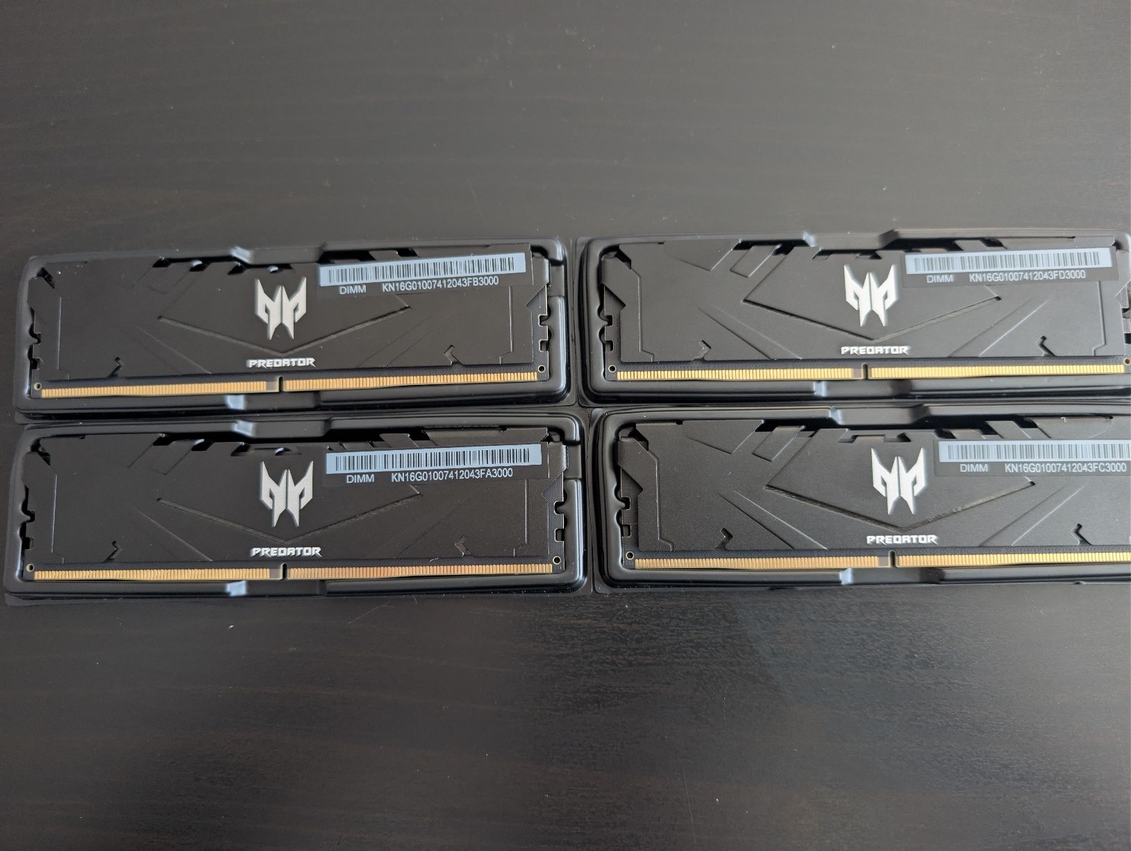 64GB (4x16GB) Predator DDR5-5600 RAM – CL46 – Top Zustand (Gebraucht ...