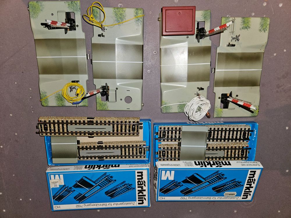 Märklin Konvolut 7192 und 7193 ohne OVP Bahnübergang | Kaufen auf Ricardo