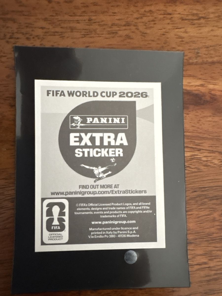 Cristiano Ronaldo Panini Extra Sticker Fifa WM 2026 (Neu (gemäss ...