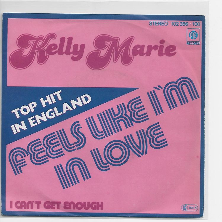 Single7 Kelly Marie - feels like i'm in love (Gebraucht) in Oberwil ...