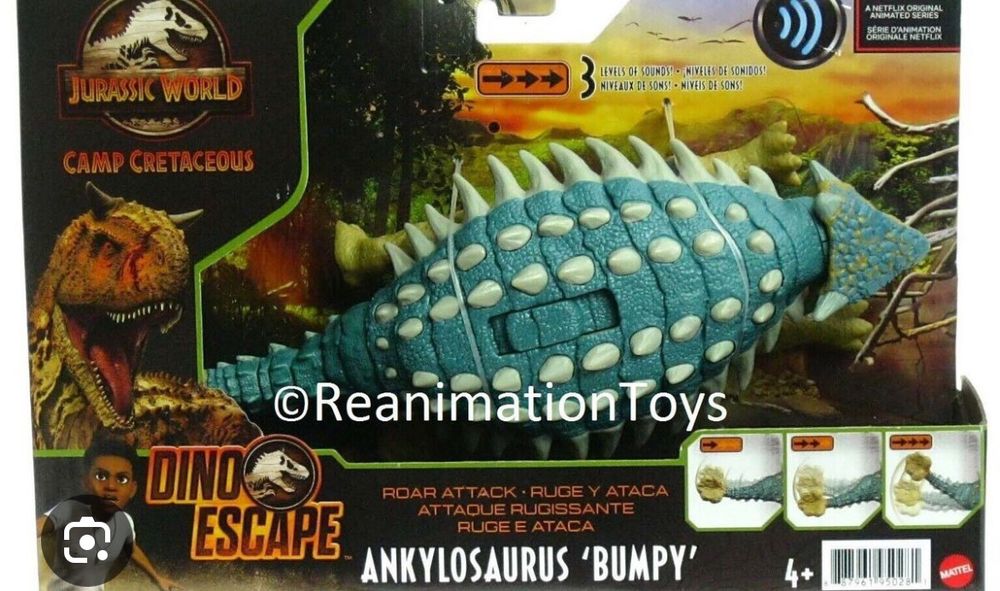 Dinosauro Ankylosaurus "Bumpy" Jurassic World Camp Cretaceou | Kaufen auf Ricardo