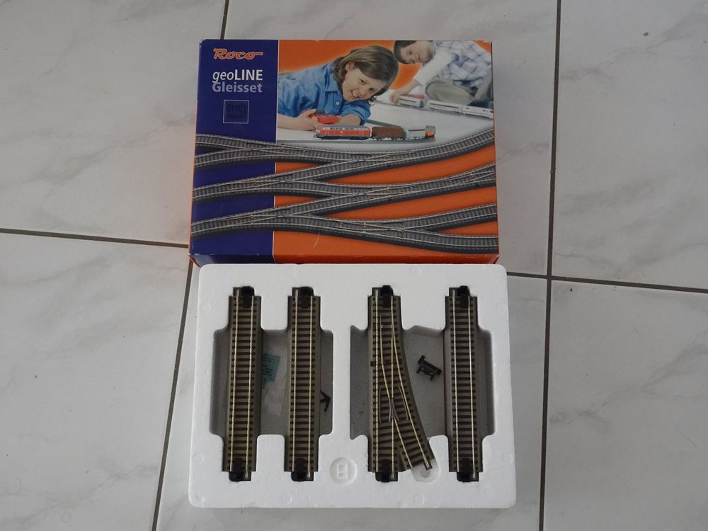 H0 Roco Gleisset B geoLine, 61101 (Gebraucht) in Grossaffoltern für CHF 34 – mit Lieferung auf ...