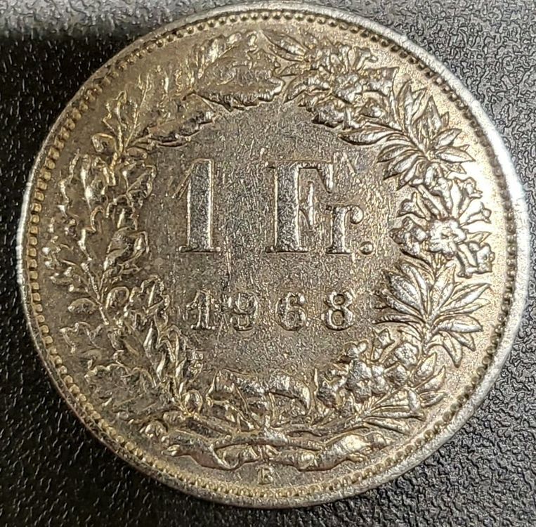 1 Fr. Münze aus 1968 | Kaufen auf Ricardo