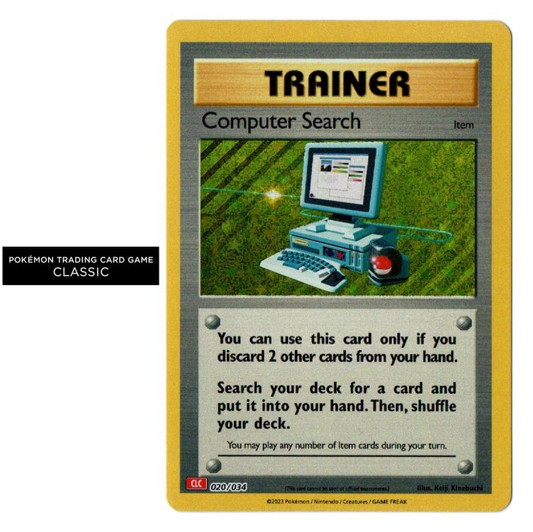 TCG Classic Collection Computer Search 020/034 EN | Kaufen auf Ricardo