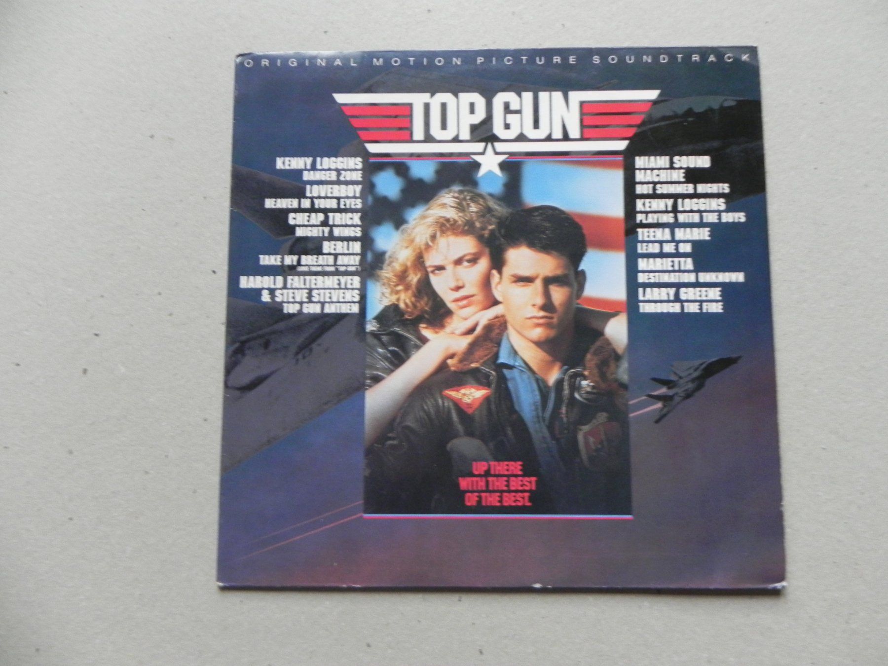 LP Orginal Film Soundtrack Top Gun 1986 Kenny Loggins (Gebraucht) in ...