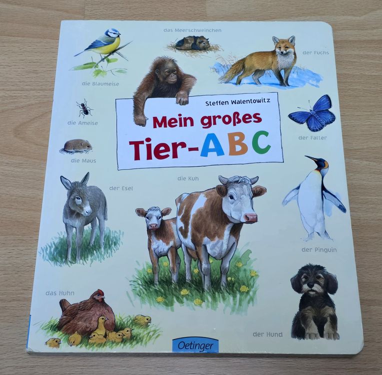 Mein grosses Tier ABC Buch (Gebraucht) in Kloten für CHF 1 – mit ...