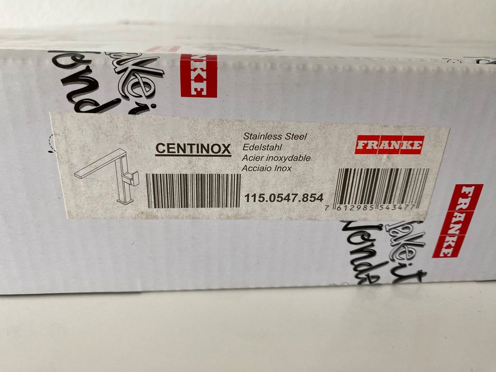 Armatur Küchenarmatur Wasserhahn Franke Centinox Inox Neu | Kaufen auf ...