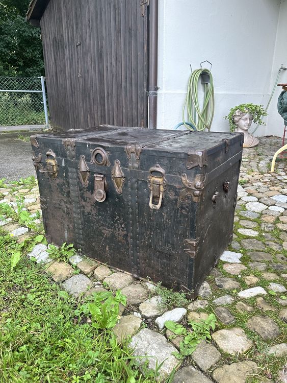 Antiker Schiffskoffer, belle Epoche (Gebraucht) in Worben für CHF 99 – nur Abholung auf Ricardo ...