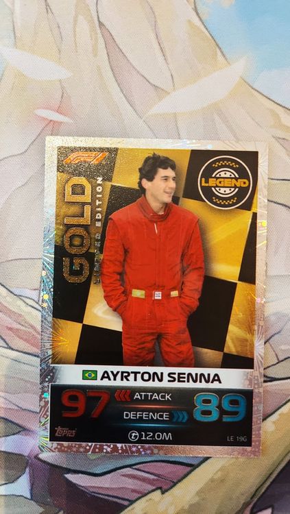 Ayrton Senna F1 Gold Formel 1 Topps Limited Edition Legend | Kaufen auf ...