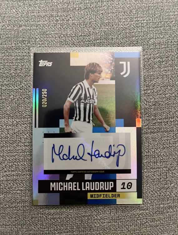 Michael Laudrup /250 Auto Topps Juventus – Team Set 2024/25 (Neuf (Voir ...