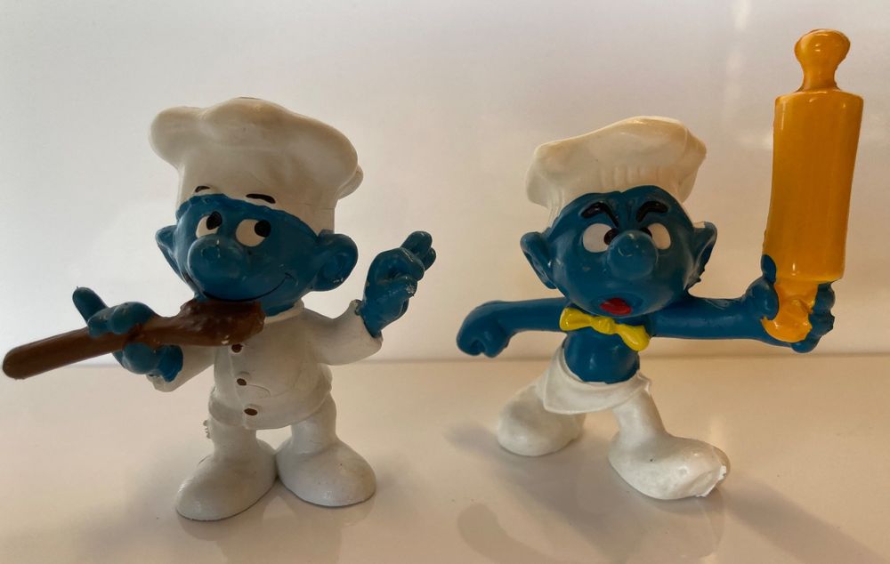 Schlumpf Sammelfiguren / Köche (Gebraucht) in Thun für CHF 8.9 – mit ...