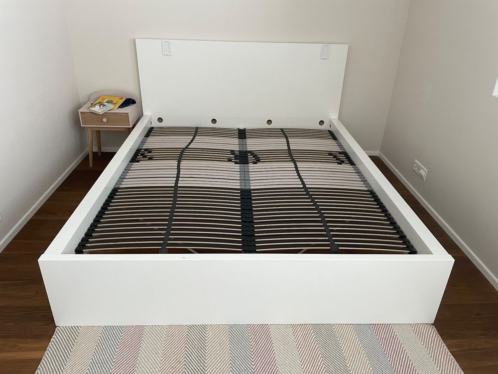 IKEA Malm 160x200 - mit hochwertiger Latexmatratze | Kaufen auf Ricardo