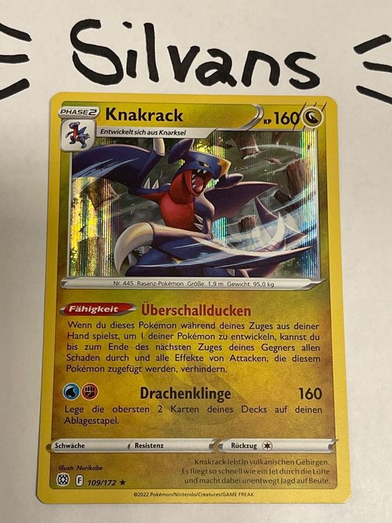 Knackrack Holo 109/172 Strahlende Sterne (Neu (gemäss Beschreibung)) in ...