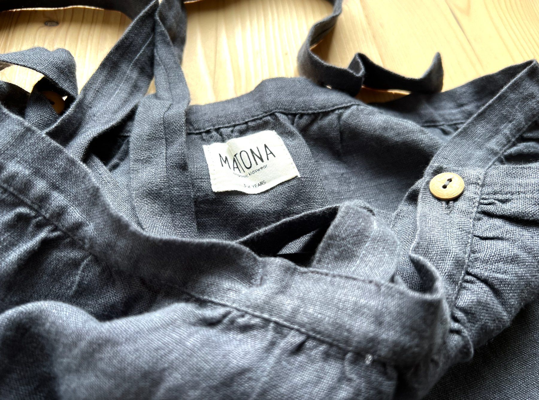 Kleid Matona -100% Leinen Gr.104 als neu! (Gebraucht) in Zürich für CHF ...