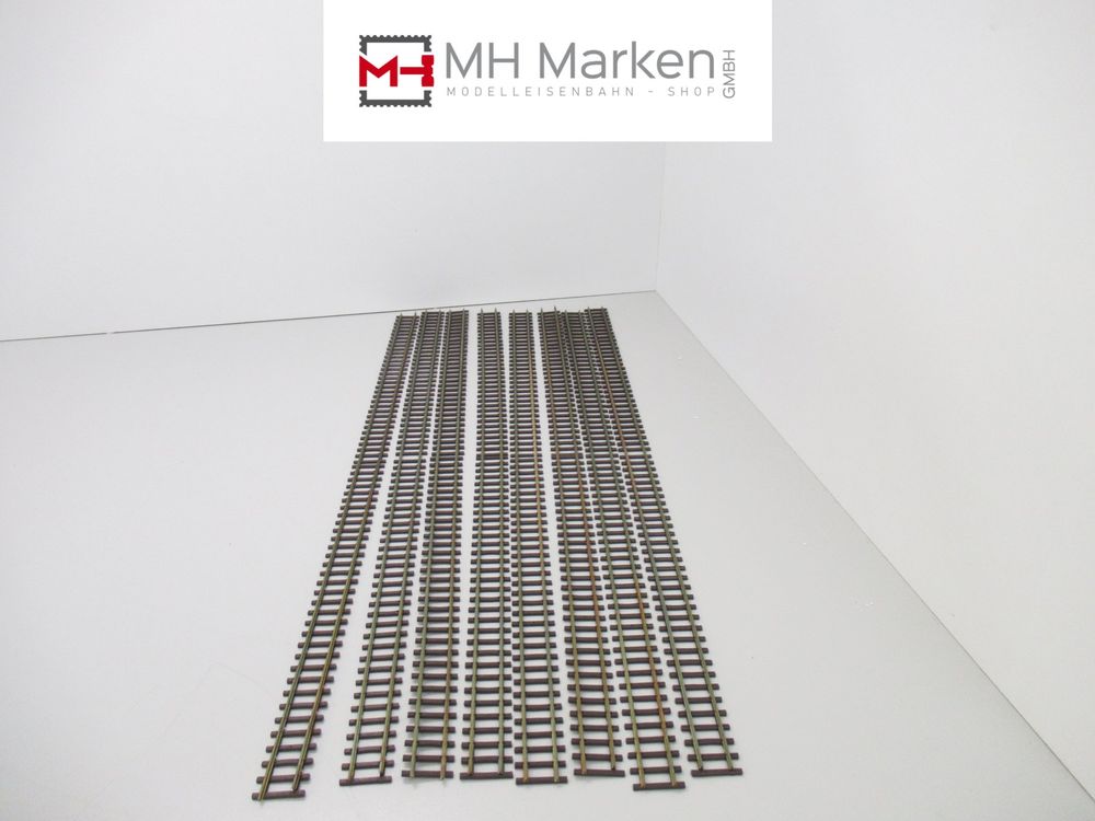 Bemo 4202 8x gerades Flexgleis 500mm DC H0m (Gebraucht) in Basel für CHF 35 – mit Lieferung auf ...