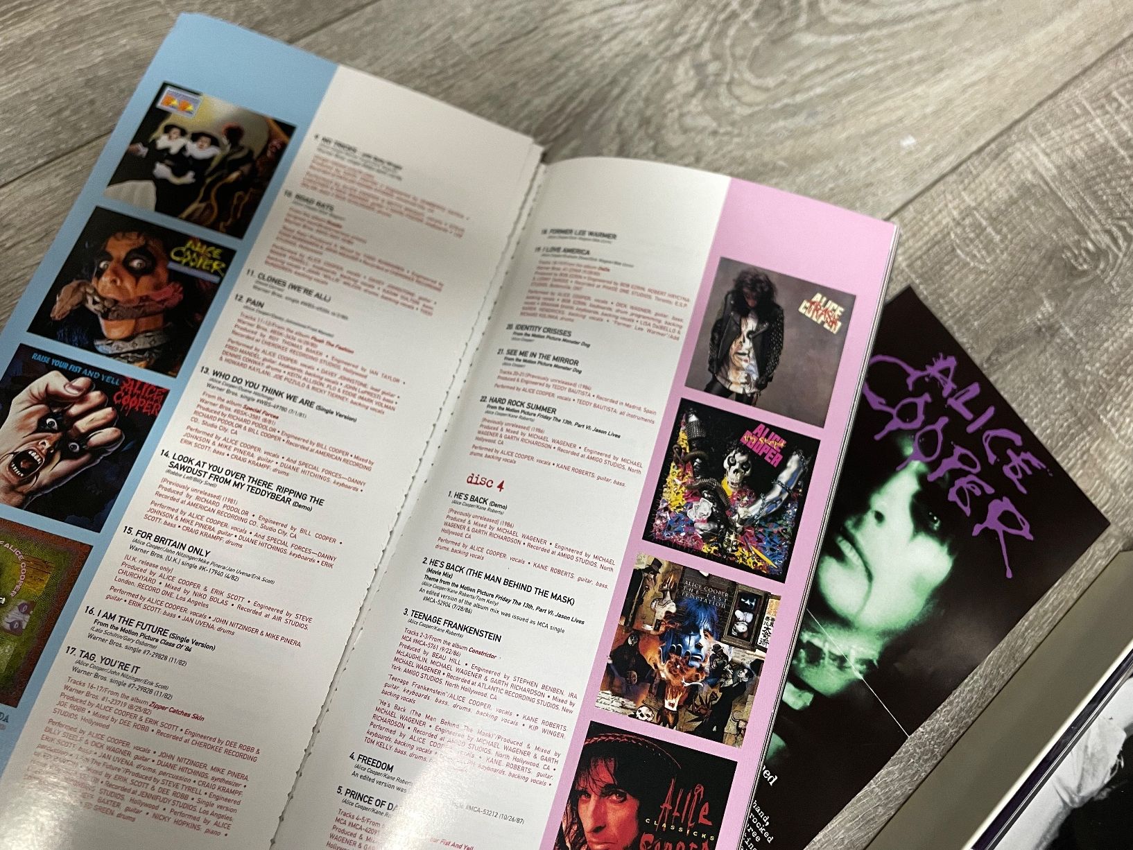 Alice Cooper - The Life And Crimes Of Alice Cooper 4 CD Box (Gebraucht ...