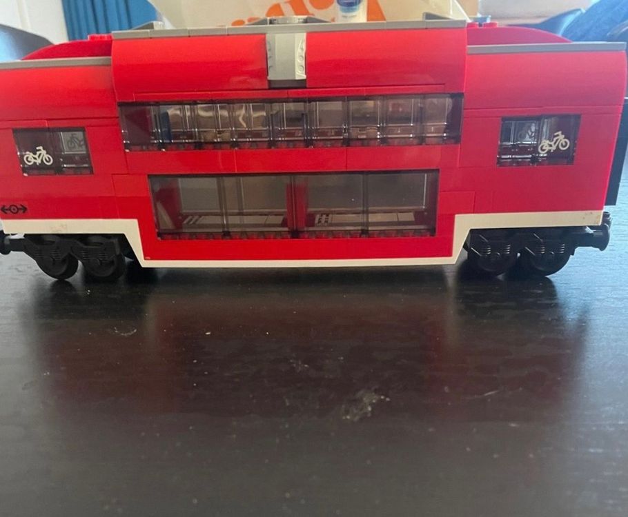 LEGO Eisenbahn Doppelstockwagen 7938 +60197 (Neu (gemäss Beschreibung ...