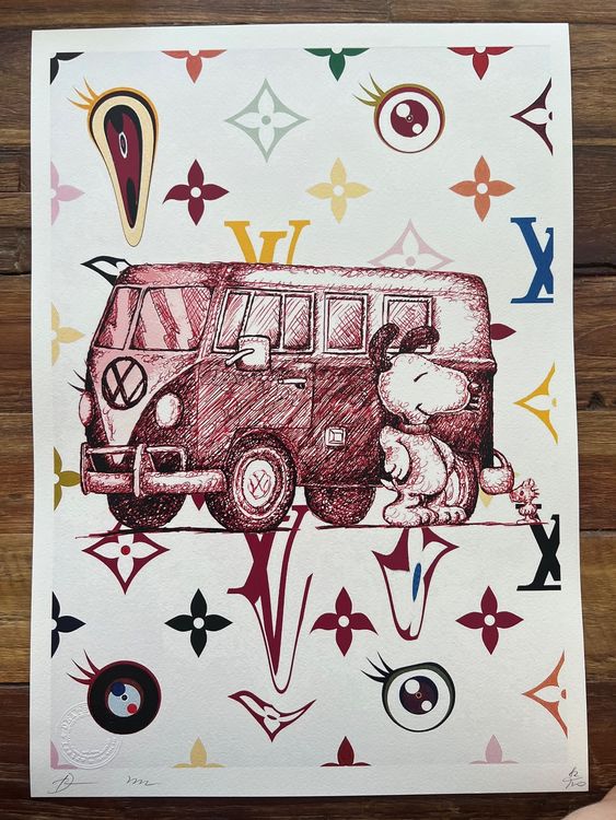 DEATH NYC « Vuitton Snoopy VW Bus » 82/100 (Neu (gemäss Beschreibung ...