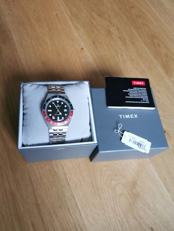 TIMEX Q GMT Quartz (Gebraucht) in für CHF 100 – mit Lieferung auf ...