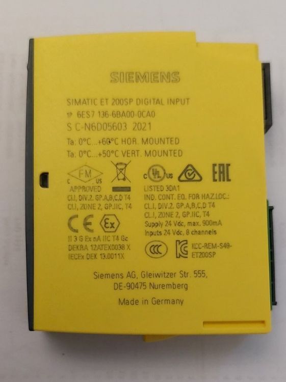 Siemens F-DI Safety ET200SP | Kaufen auf Ricardo