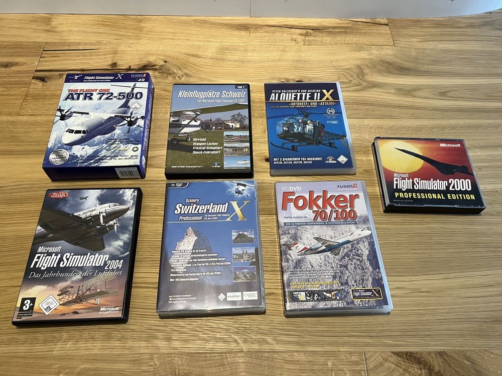 Flight Simulator FS2004 + FS2000 + diverse | Kaufen auf Ricardo