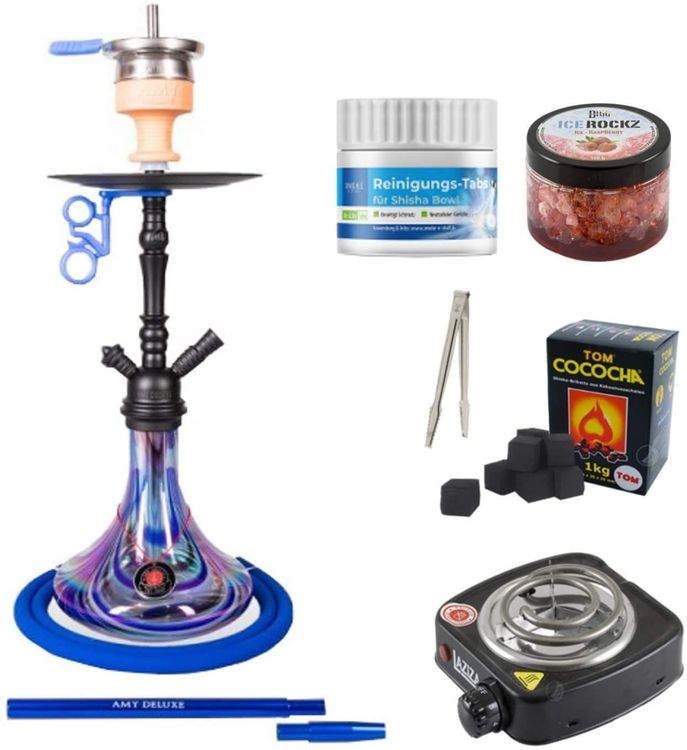 Shisha-Set mit Shisha Amy Deluxe Middle Globe | Kaufen auf Ricardo