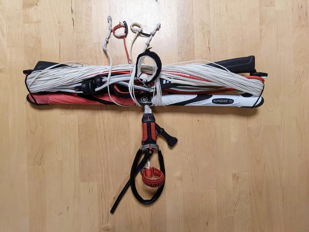 Neue Slingshot Compstick Guardian Kite Bar, 20", 20m+3m, 4L. (Neu ...