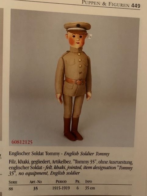 STEIFF Soldat SEHR SELTEN ! 1915-1919 | Kaufen auf Ricardo