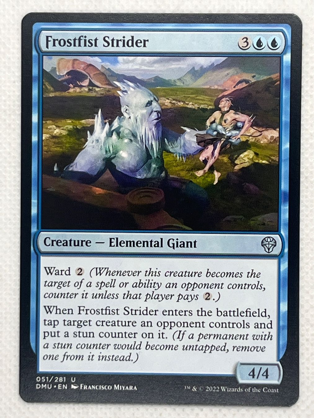 Frostfist Strider - Magic: The Gathering - Einzelkarte top! (Gebraucht ...