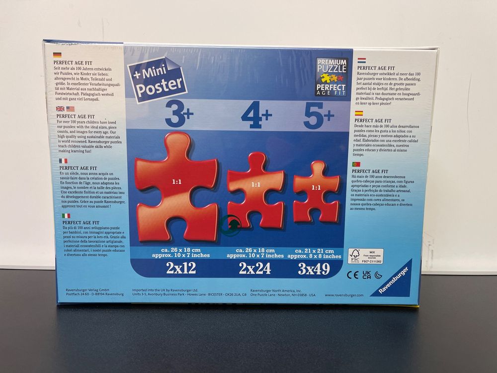 Neu Ravensburger Kinder Puzzle 3+ (1x) (Neu und originalverpackt) in ...
