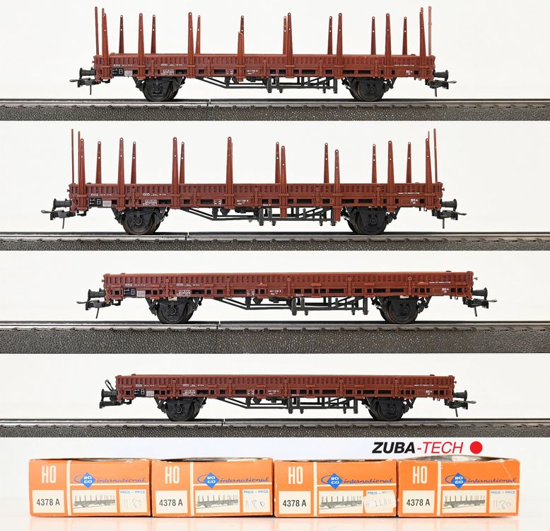 Roco 4x Rungenwagen der SBB, H0 WS, mit OVP (Gebraucht) in St. Gallen für CHF 37 – mit Lieferung ...