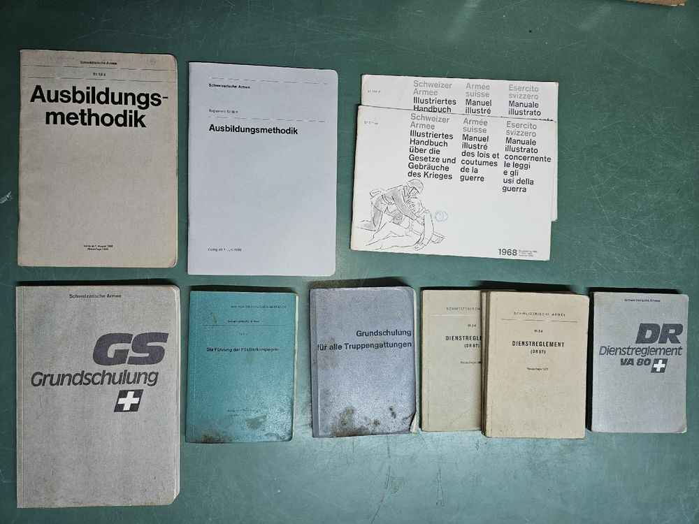 Militär reglemente I | Kaufen auf Ricardo